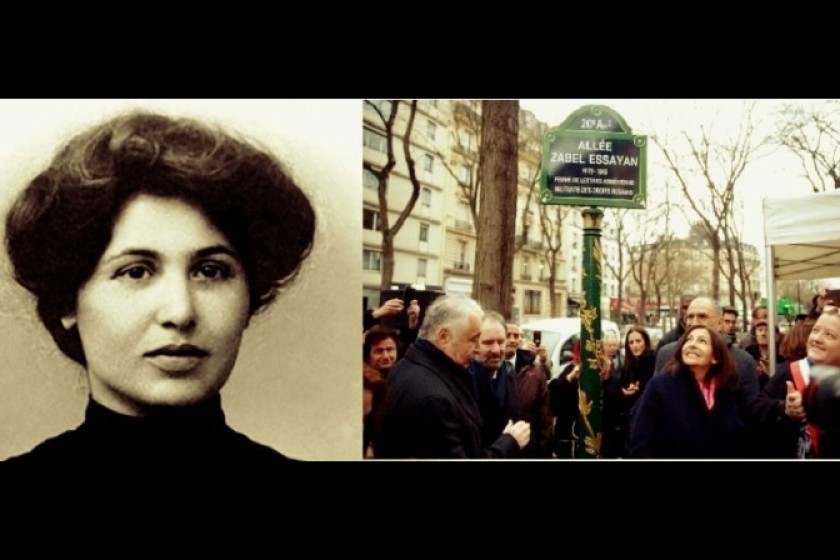 Paris Street Renamed in Honor of Zabel Yesayan